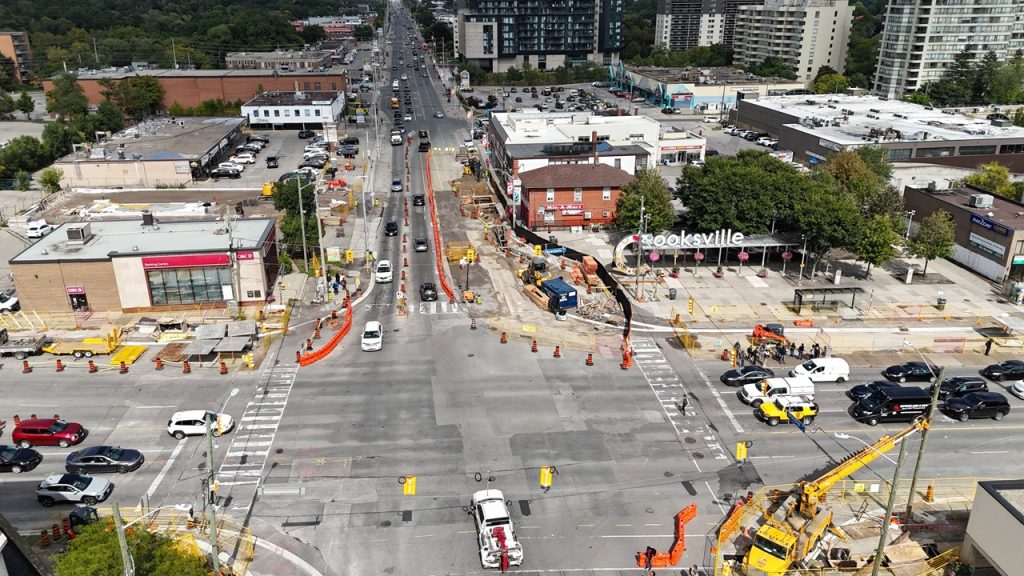 Major Construction Push Underway at Hurontario–Dundas for Hazel ...