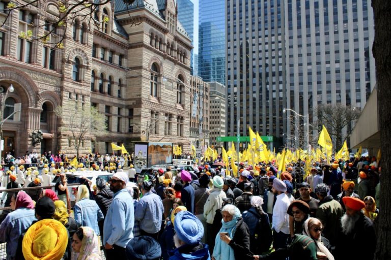 Thousands Fill Nathan Phillips Square for Toronto’s Khalsa Day Parade ...